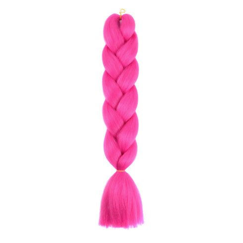 Chemical Fiber Big Braid Wig – Peekabu